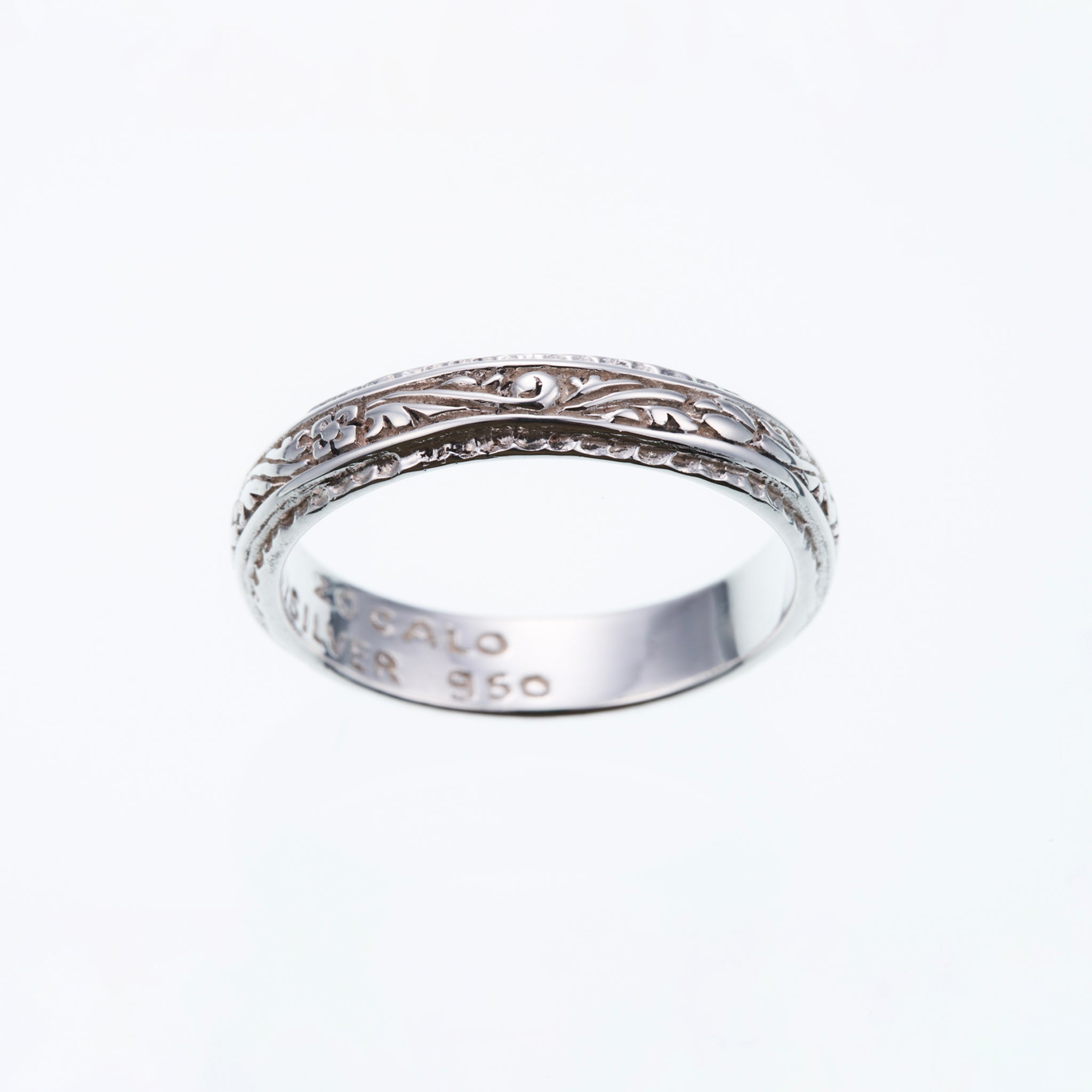Ivy Narrow Ring (White Finish) – ZOCALO JAPAN OFFICIAL WEB SITE